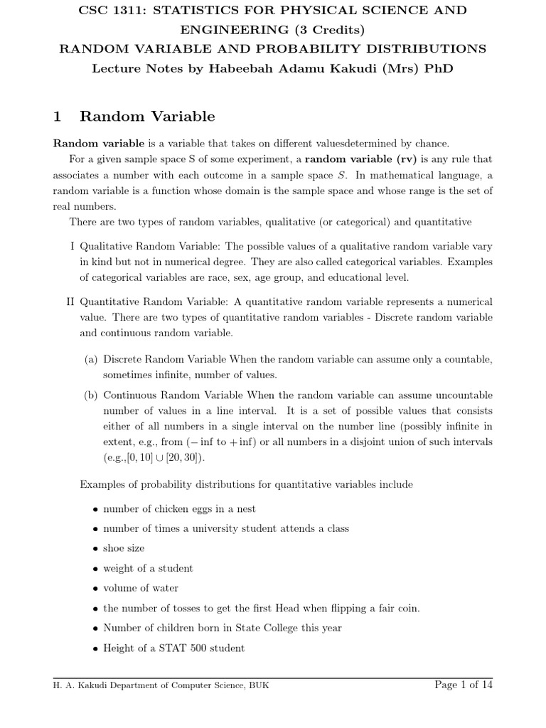 3Probability and Prob Distribution | PDF