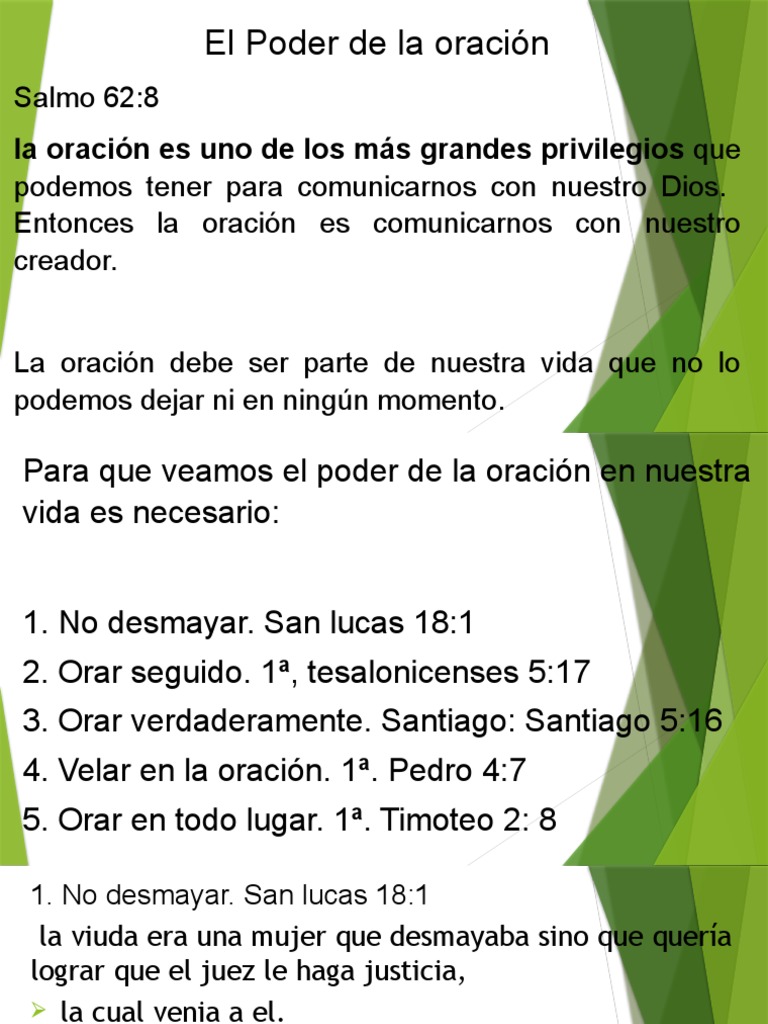 El Poder de La Oracion | PDF