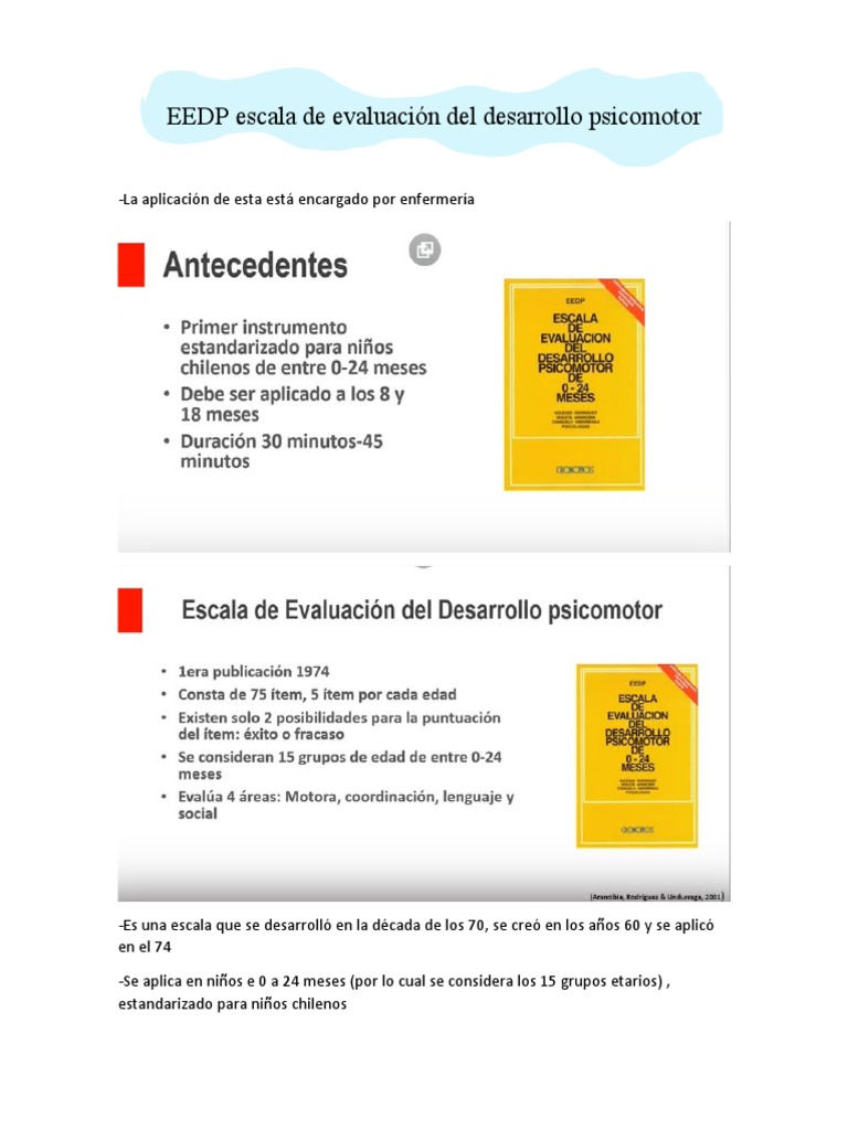 EEDP | PDF | Evaluación