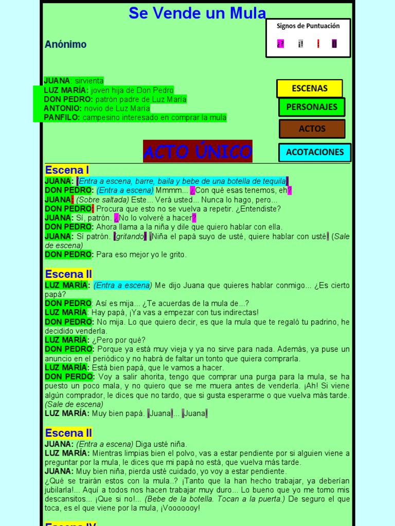 Se Vende Una Mula... | PDF