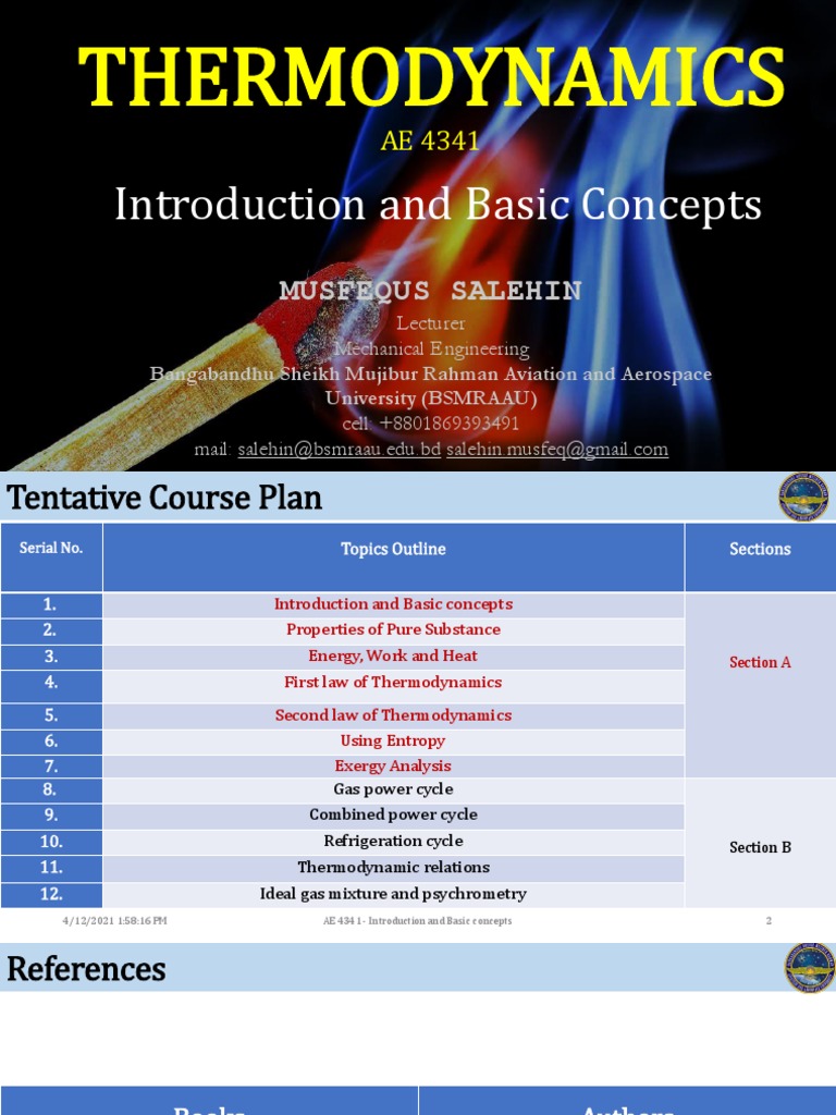 1 Introduction and Basic Concepts | PDF | Thermodynamic Equilibrium | Temperature
