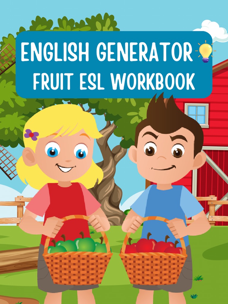English Generator Fruit ESL Workbook | PDF