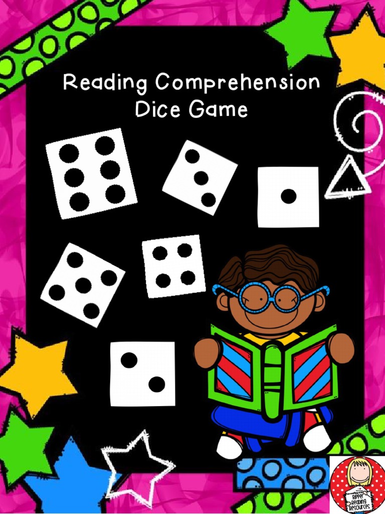 Reading Comprehension Dice Game | PDF | Language Arts & Discipline ...