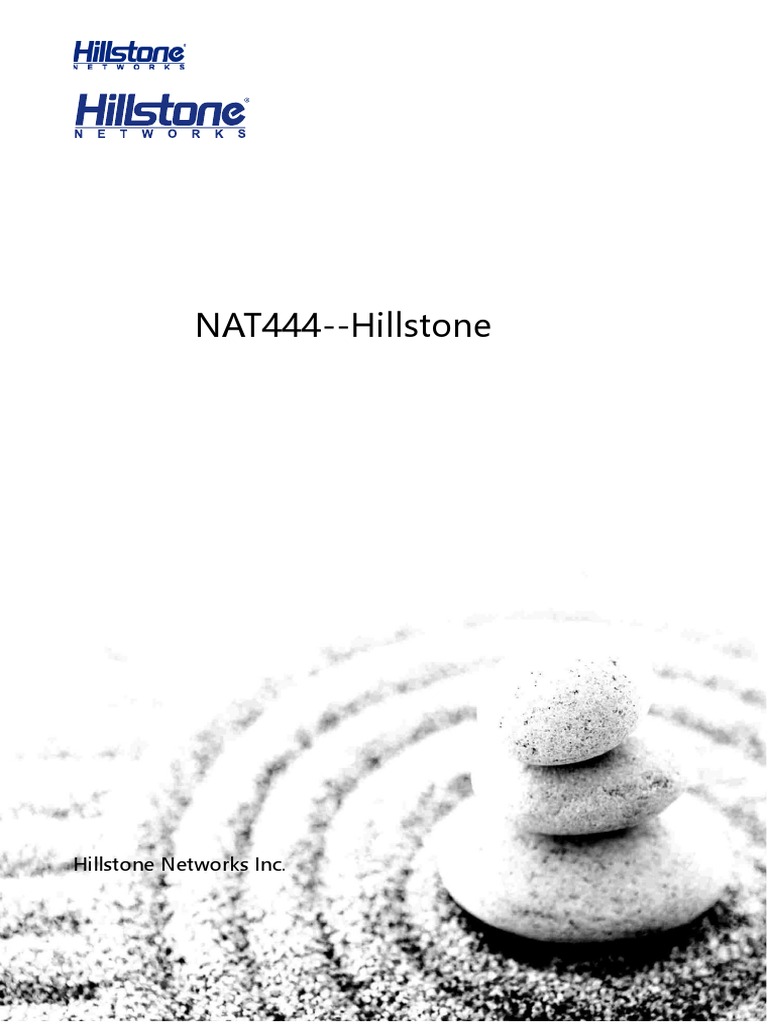 Hillstone NAT444 1 | PDF