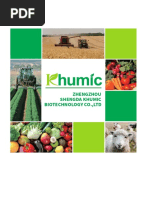 Ficha Técnica de Ácido Húmico 80% | PDF | Suelo | Fertilizante