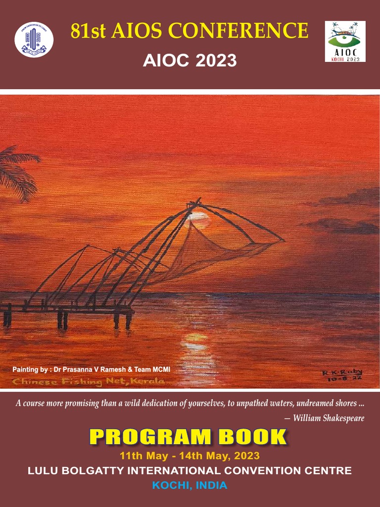 AIOC Program Book Kochi 2023 1252023 1 1 | PDF
