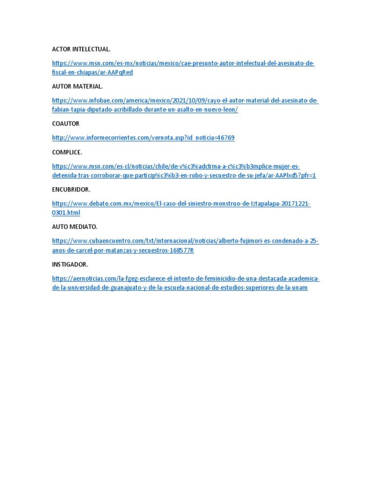 Actor Intelectual | PDF