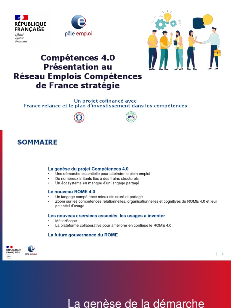 Rome 4.0 - Presentation Rec | Download Free PDF | Compétence ...