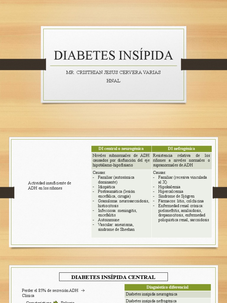 DIABETES INSÍPIDA | PDF