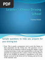 Class-4-Knowledge-Test-Alberta 2 | PDF | Brake | Headlamp