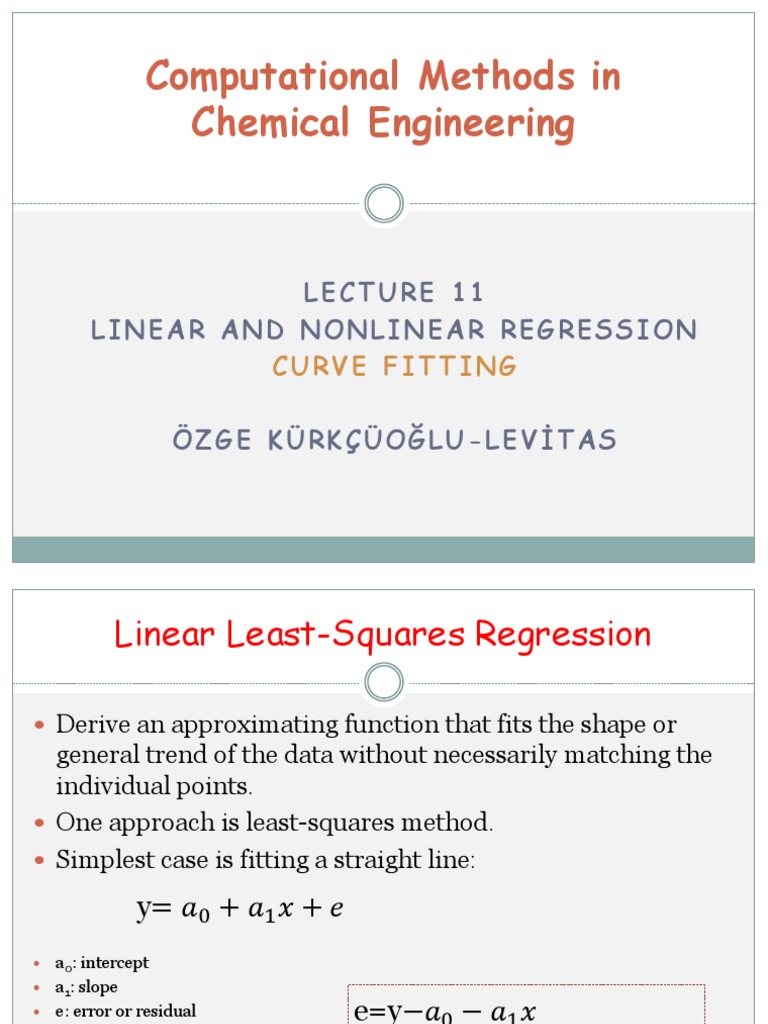 Lecture 11 Regression | PDF | Errors And Residuals | Regression Analysis Lecture 11 Regression | PDF | Errors And Residuals | Regression Analysis