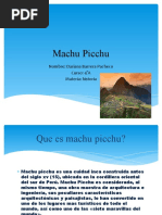 Preguntas Sobre Machu Picchu | PDF