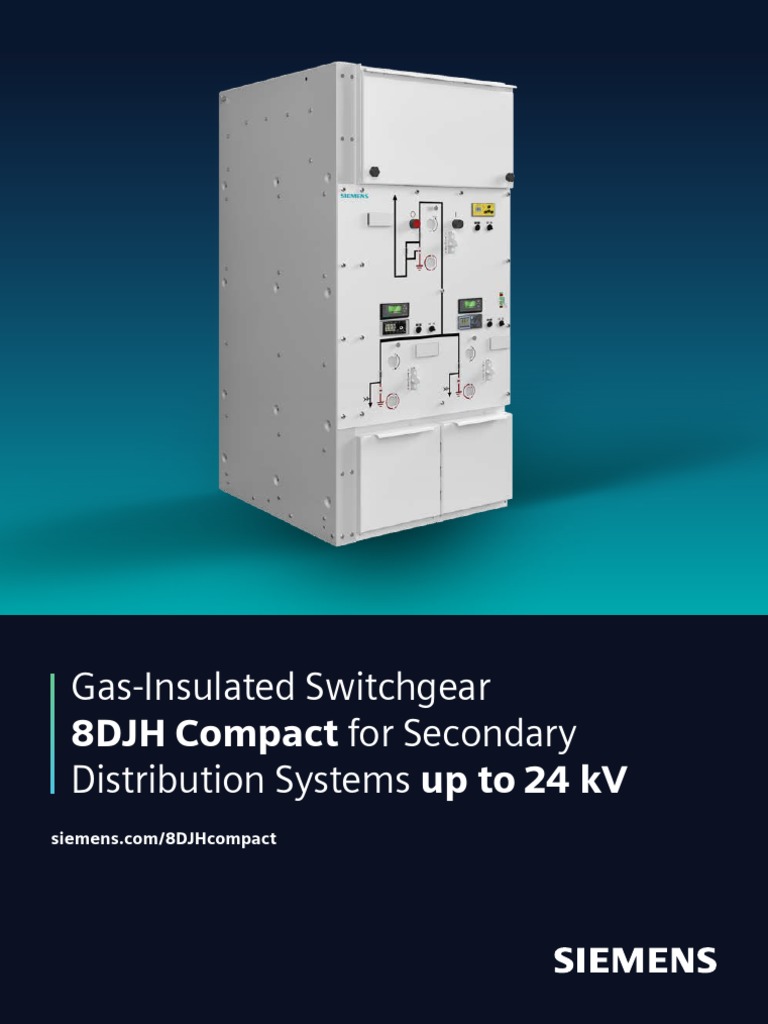 Siemens 8DJH Compact Switchgear Overview | PDF | Electrical Substation ...