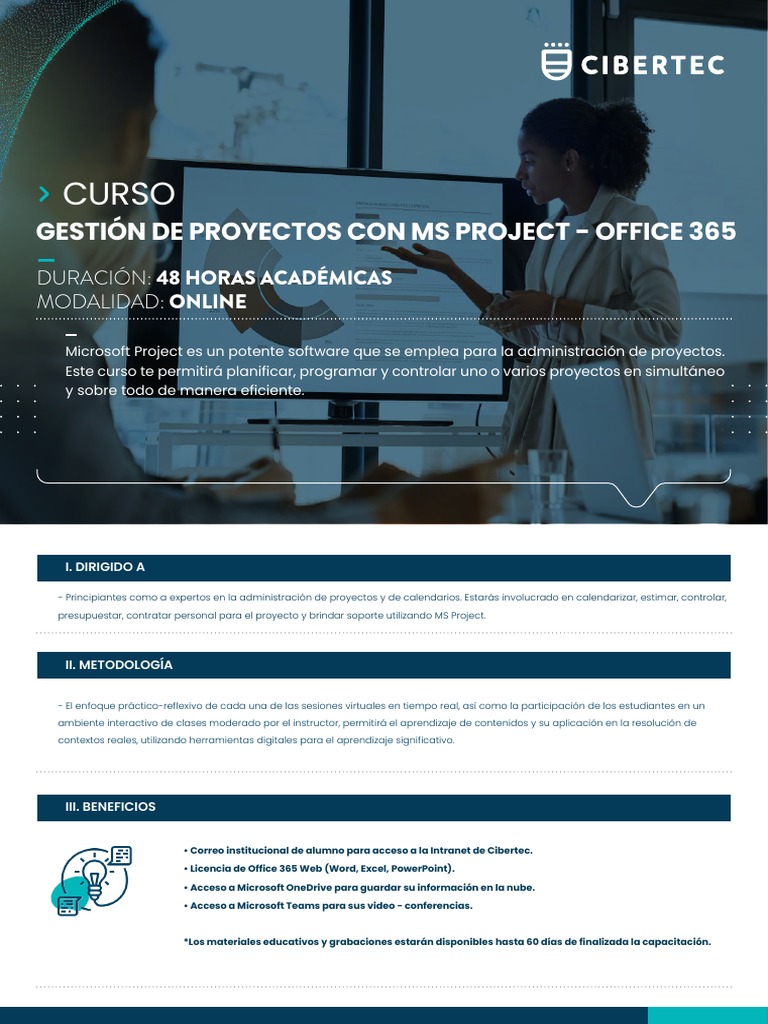 Gestión de Proyectos Con MS Project Office 365 - Online | PDF ...