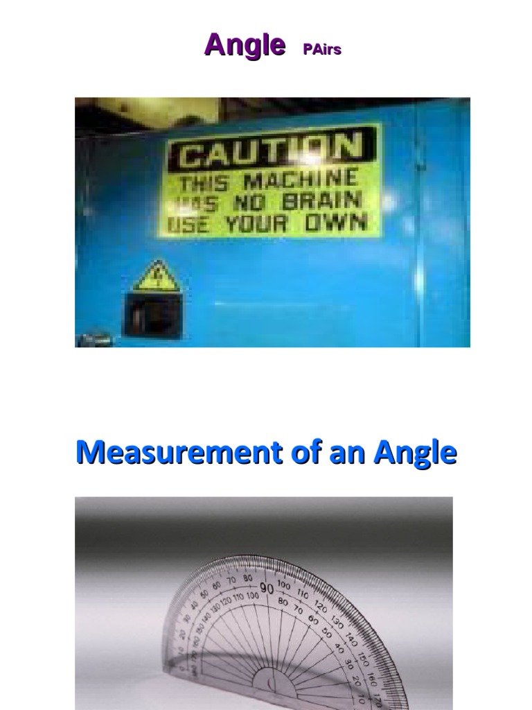 Angle Pairs | PDF | Perpendicular | Angle