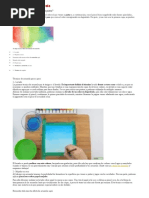 Acuarela en 40 Lecciones | PDF | Pintura con acuarelas | Pinturas