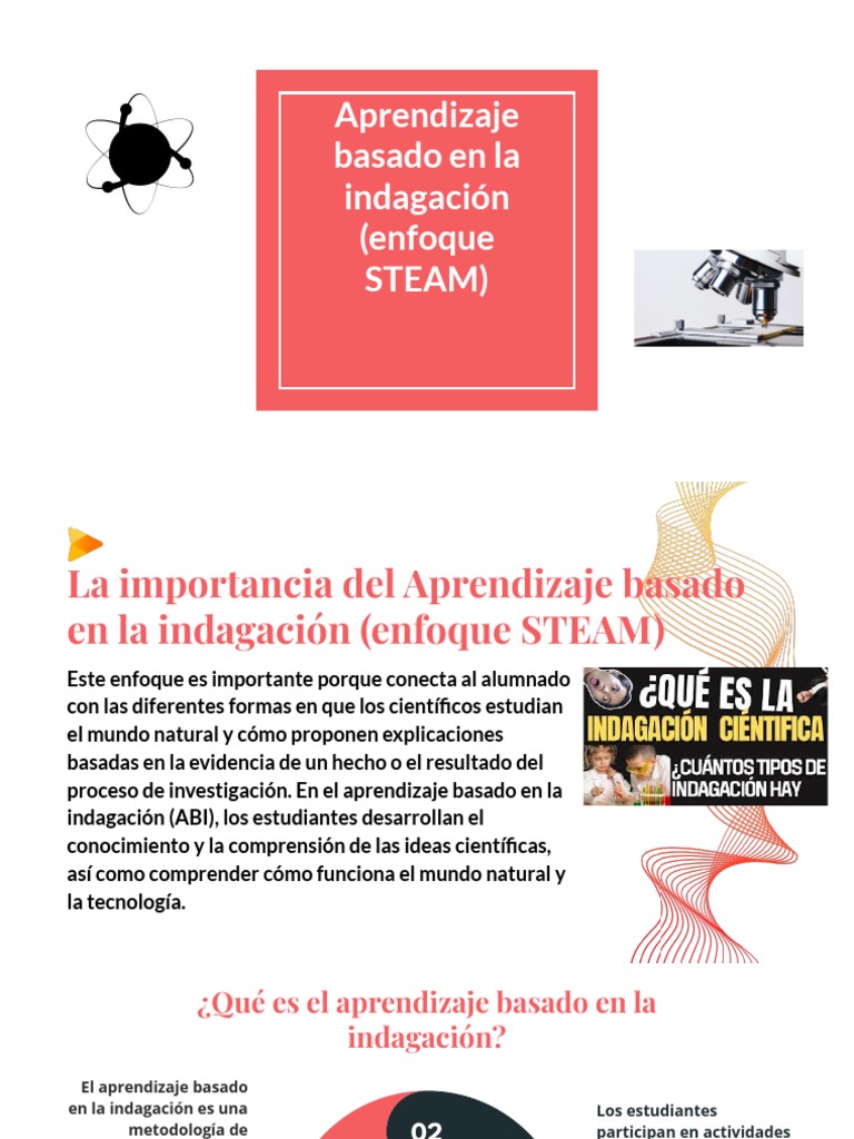 Aprendizaje Basado En La Indagación Enfoque Steam Pdf Pensamiento