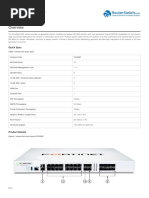 FortiGate 1000F Series Data Sheet | PDF | Firewall (Computing ...