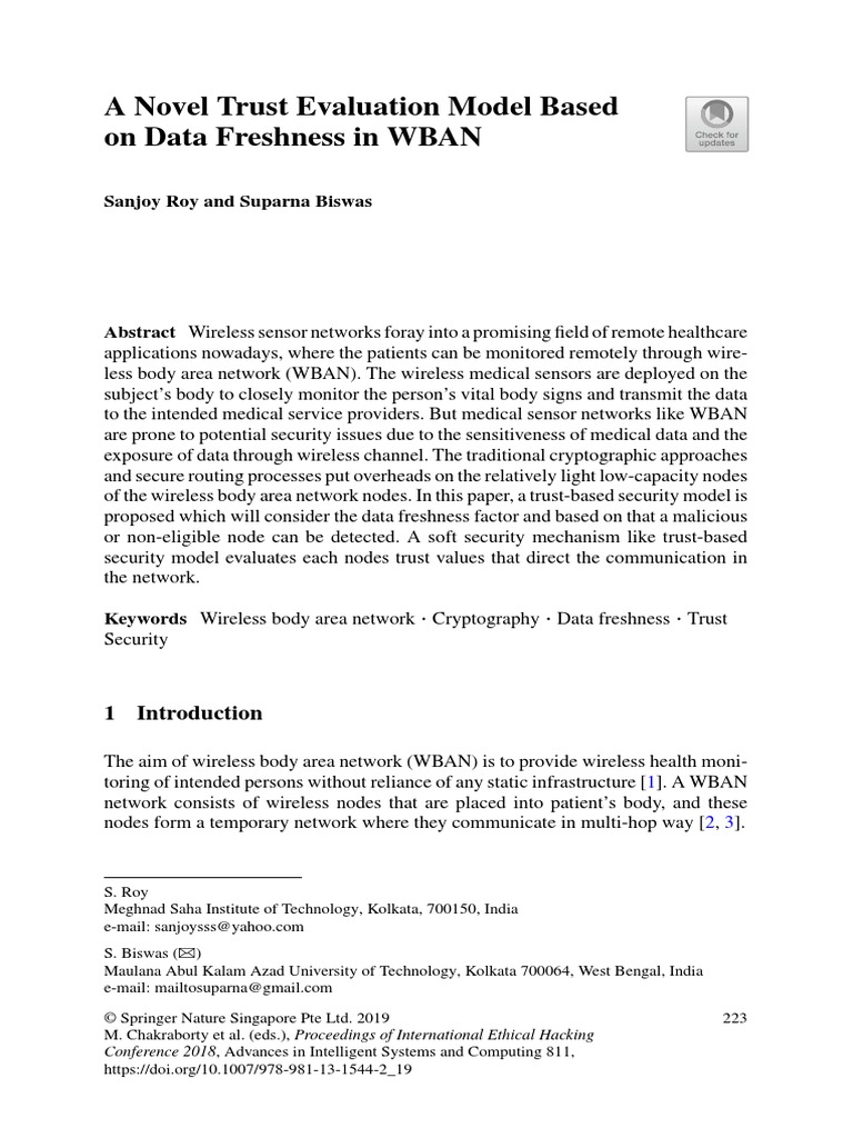 A Novel Trust Evaluation Model Based | PDF A Novel Trust Evaluation Model Based | PDF
