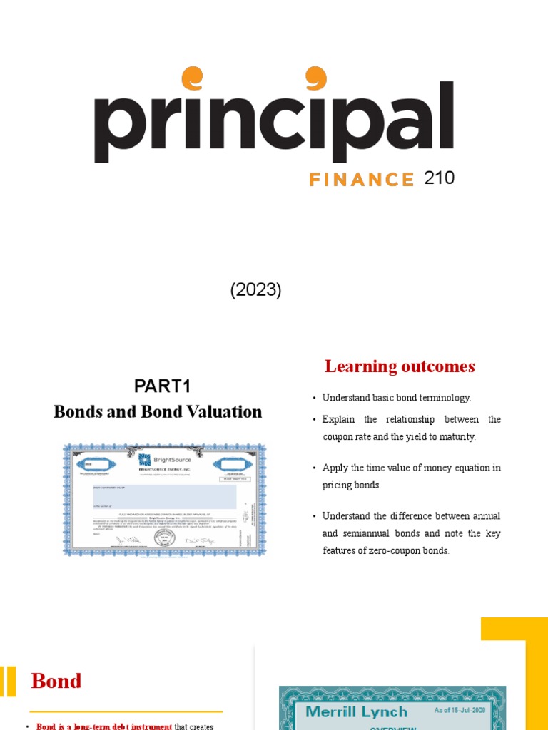 Ch06 Bonds | PDF | Bonds (Finance) | Present Value