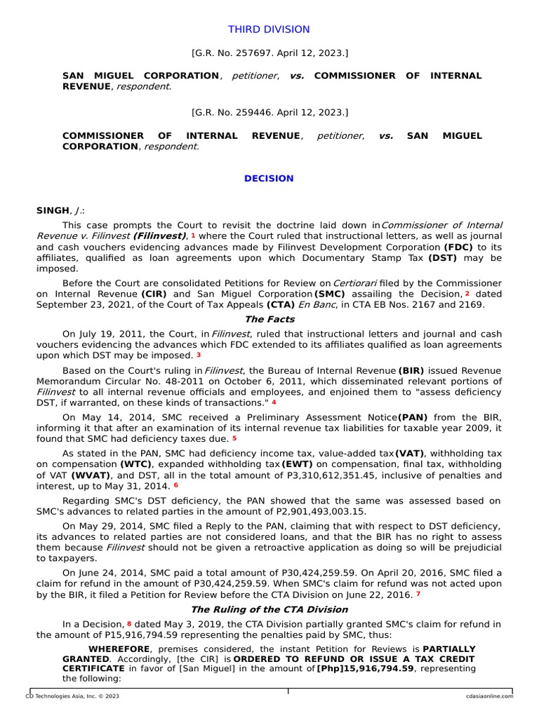 GR 257697 | Download Free PDF | Promissory Note | Negotiable Instrument