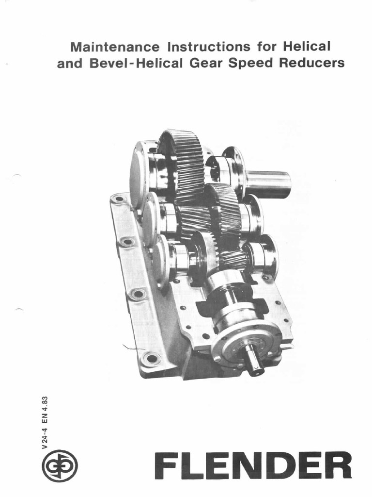 Mantenimiento de Reductores Flender | PDF