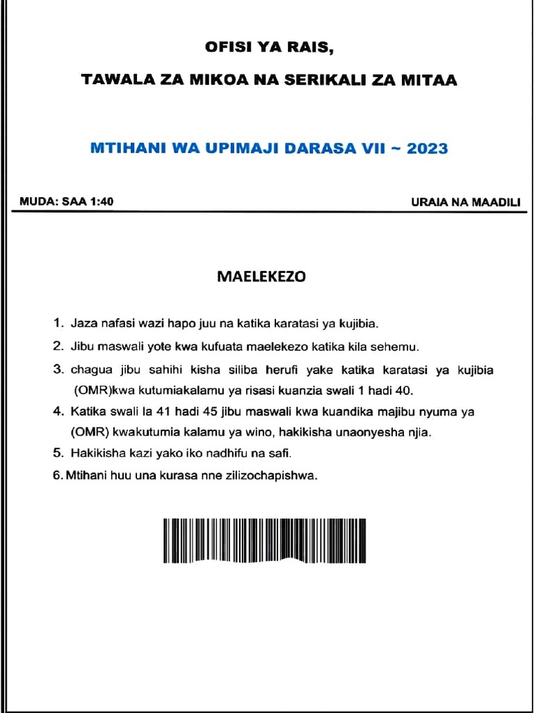 Uraia MR No Time | PDF