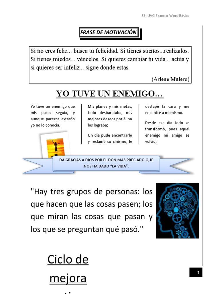 Examen De Word Basico Pdf 5509