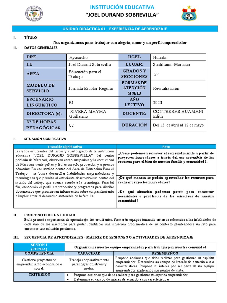 Ud 1 - Ept - 5 | PDF