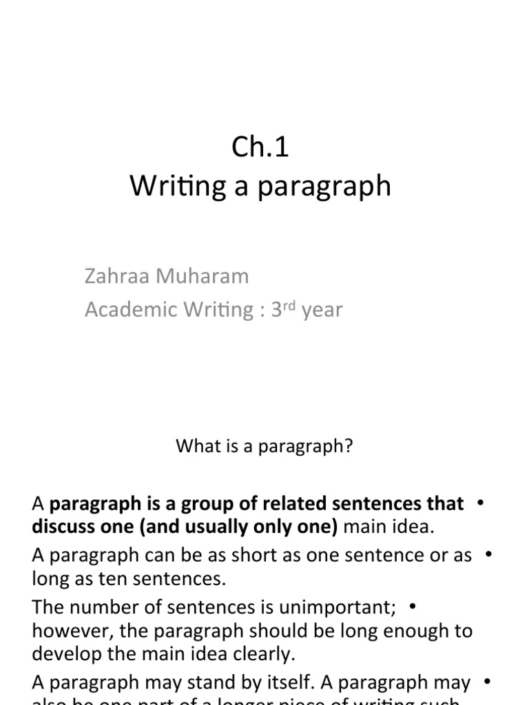 What Is A Paraghraph 1 | Download Free PDF | Paragraph | Salad