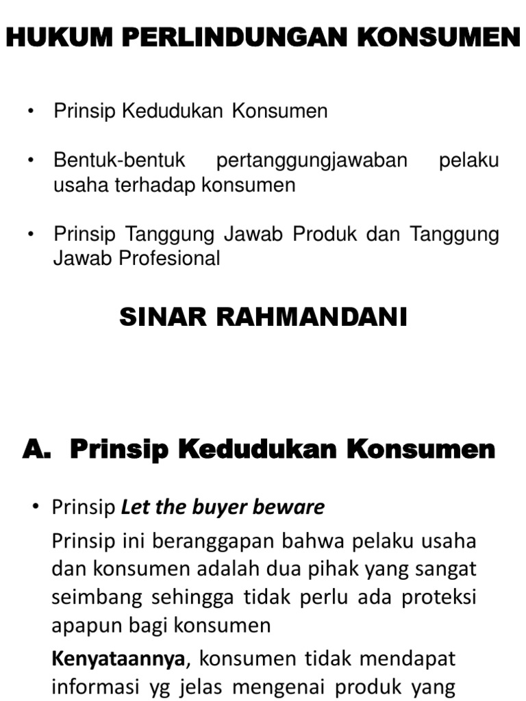 Hukum Perlindungan Konsumen Pdf 