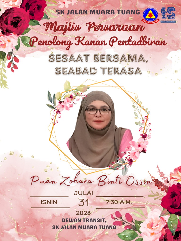 Buku Program Majlis Persaraan Puan Zohara | PDF