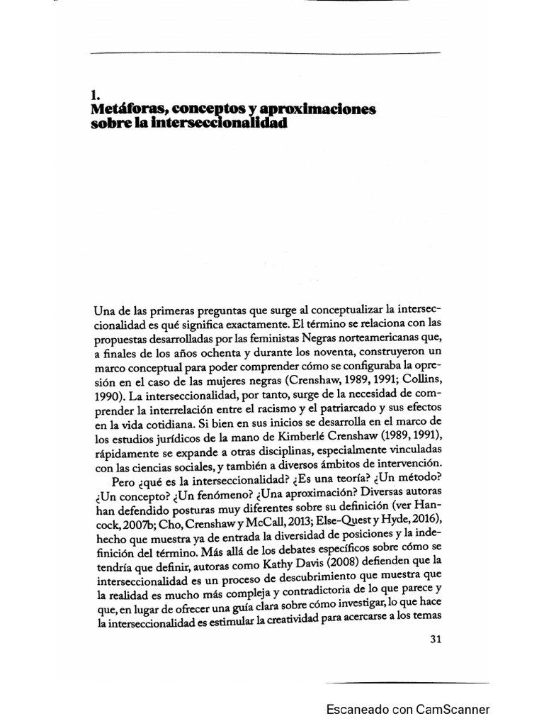 Rodó-Zárate, Maria. Interseccionalidad | PDF