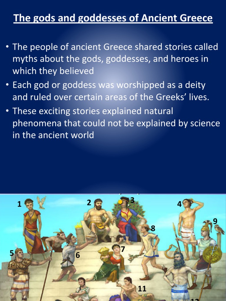 Ancient Greek Myths and Deities Explained | PDF