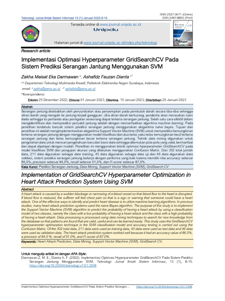 Fiks New Predisksi SVM | PDF