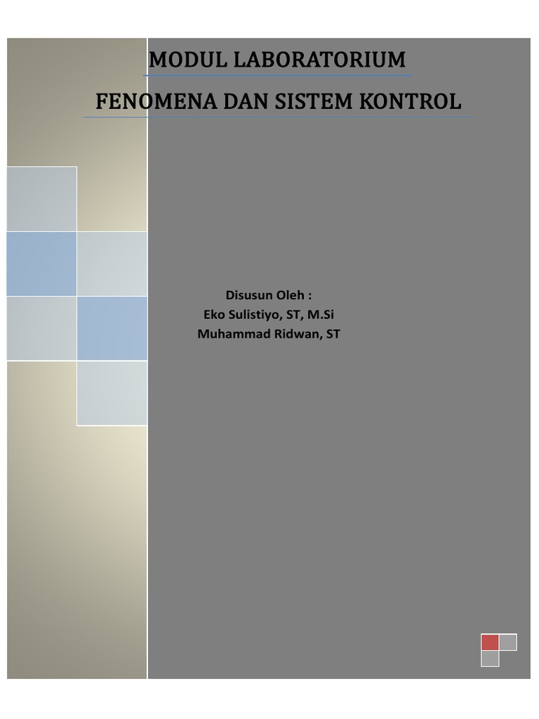 Modul Praktikum Fenomena Dan Sistem Kontrol | PDF | Bisnis | Komputer