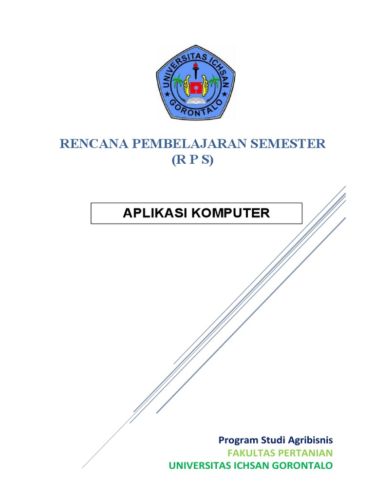 RPS Agri | PDF | Seni | Komputer
