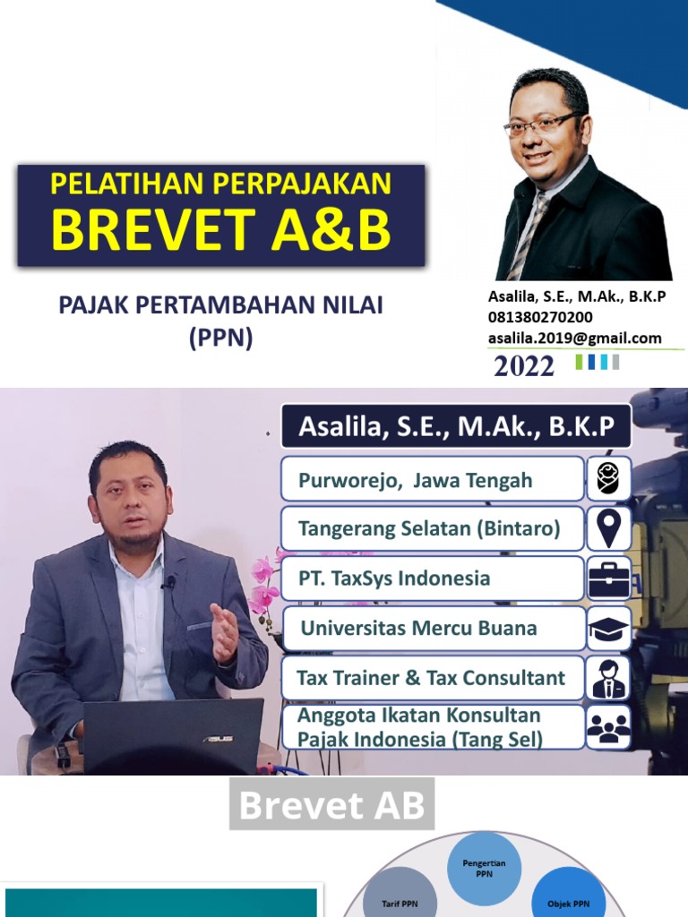 Pelatihan Perpajakan: Brevet A&B | PDF