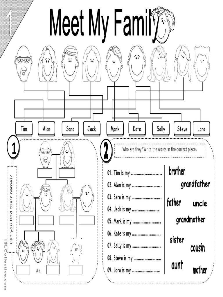 Meet My Family | PDF