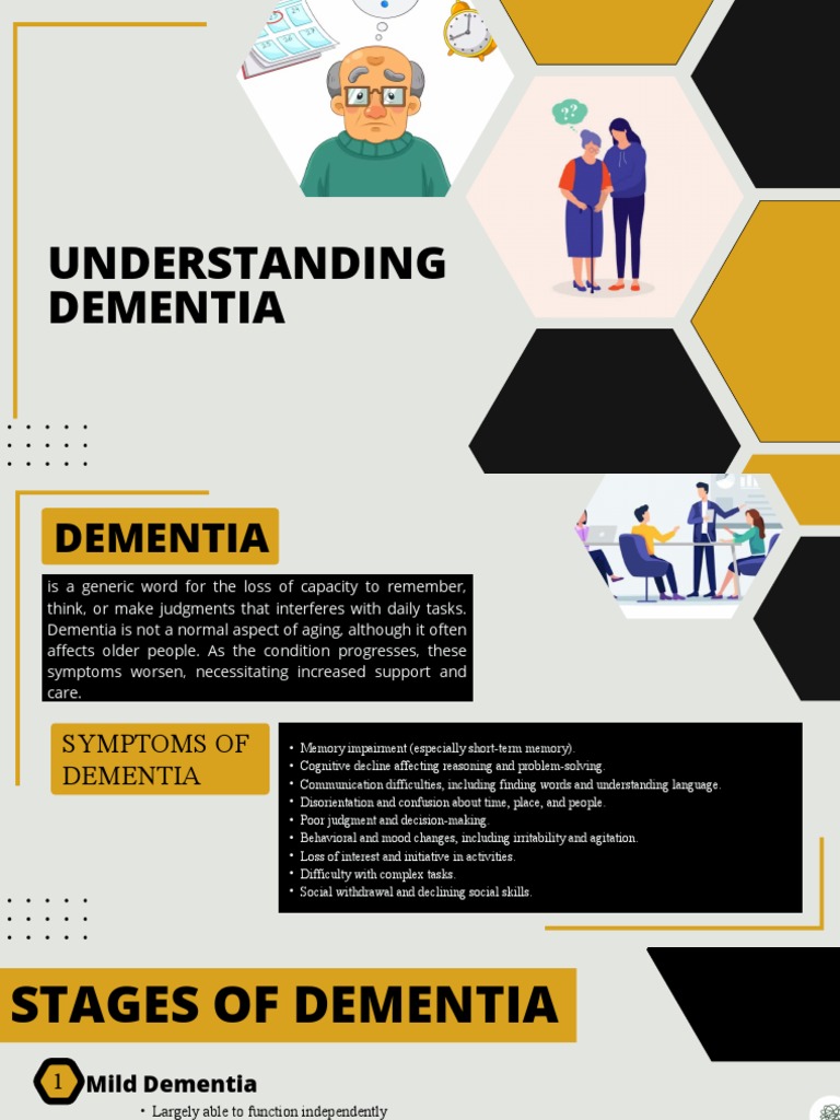 Understanding Dementiaa | PDF | Dementia | Diseases And Disorders