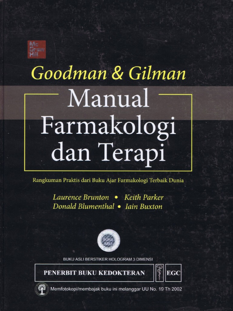 Goodman & Gilman - Manual Farmakologi Dan Terapi | PDF
