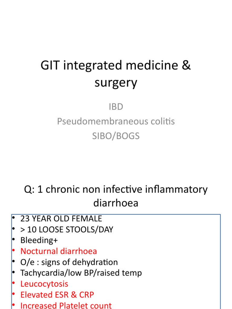 Dams Git Integrated Medicine & Surgery | PDF