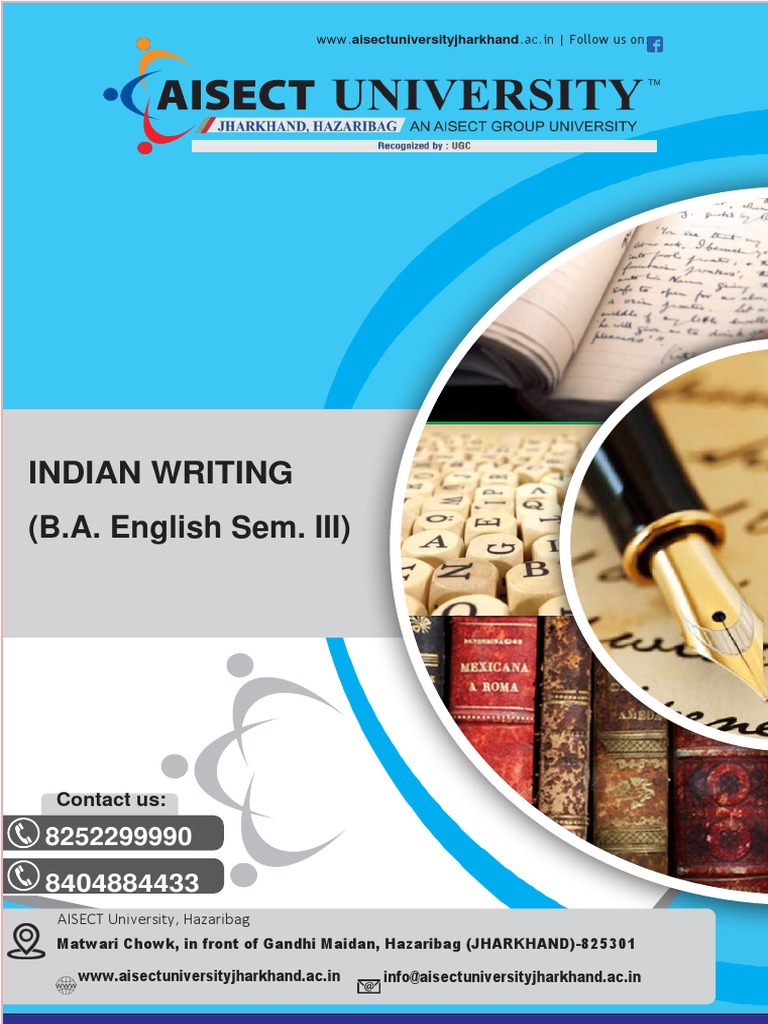 Indian Writing in English Overview | PDF
