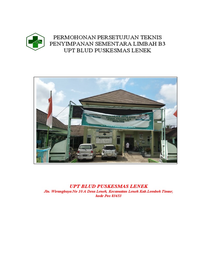 Rincian Tehnis Tps b3 Lenek | PDF