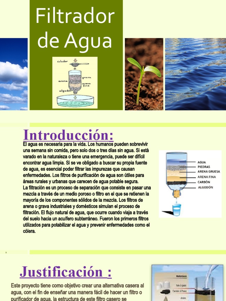 Filtrador de Agua | PDF
