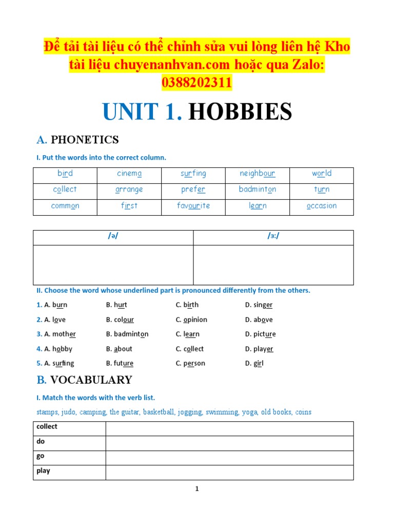 Global 7 - BTBT Bùi Văn Vinh Có Key (Full) | PDF