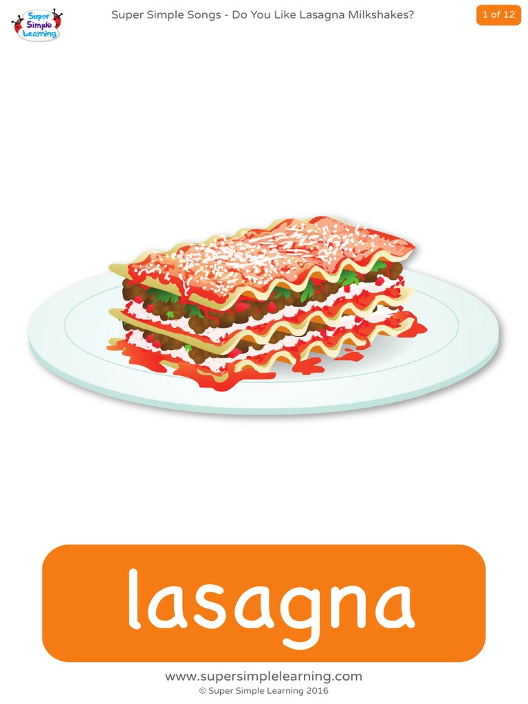 Do You Like Lasagna Milkshakes Flashcards | PDF | Wellness
