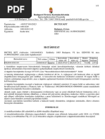 Adatközlő E104 /S041 Nyomtatványhoz | PDF