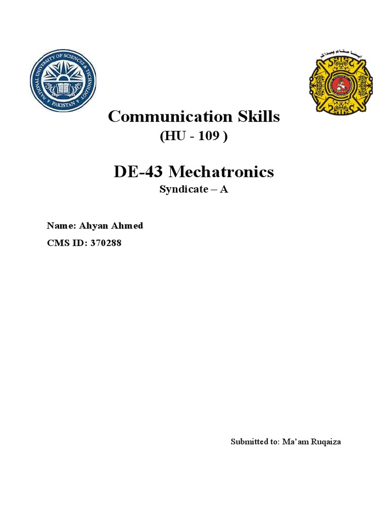 Communication Skills Research Paper | PDF