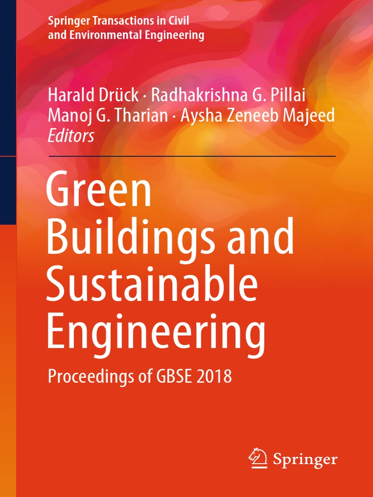 Green Buildings and Sustainable Engineering | PDF
